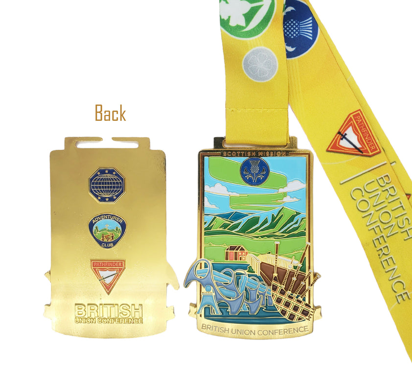Scottish Mission Challenge Accepted Medal & Lanyard – BUC
